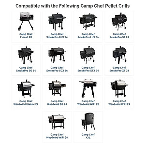 Pellet Grill Auger Rod, 17", Compatible with Camp Chef Woodwind and Camp Chef SmokePro Grills, PG24-22 (SmokePro)