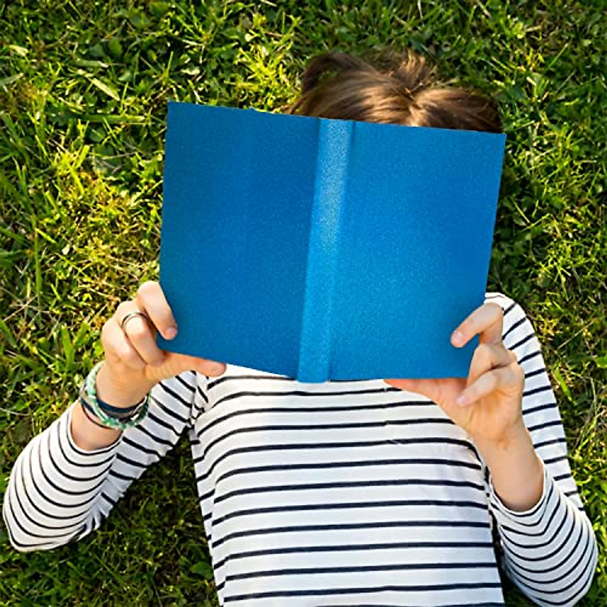 Nylon Stretchy Book Covers 3 Pack - Washable Fabric Book Covers for Hardcover - Stylish Textbook Covers Stretchable - Regular Size Book Cover - Bookcovers with Bookmark