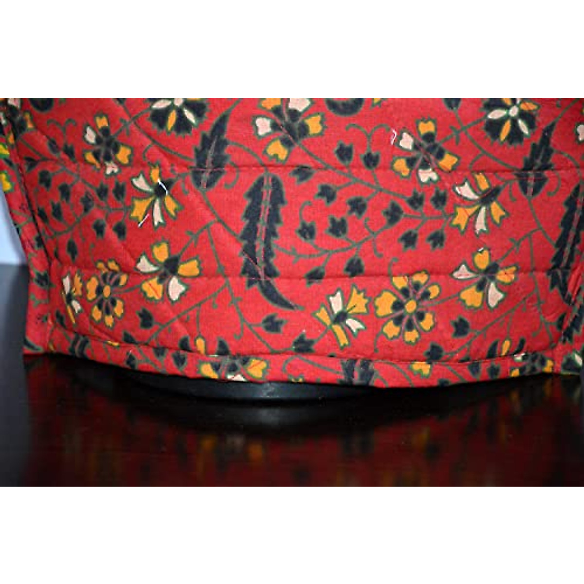 Handmade Kitchen Cozies-Teapot Warmers-Tea Cosy kitchen accessories Cotton kettle cover Tea Cozy Teapot cover Mandala Printed Tea Cozy (Red Mandala)