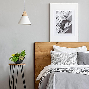 Luxsego Artificial Succulents Plants, Fake Potted Plants - 7.2 Inch Faux Succulents, Artificial Plants & Greenery for Hone Garden, Table Desk Shelves, Bathroom, Office Decorations(1 Pot)