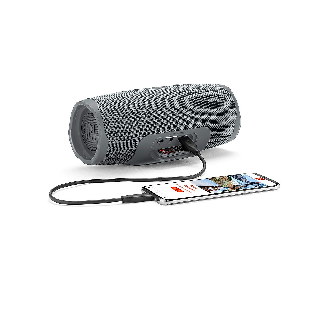 JBL Charge 4 - Waterproof Portable Bluetooth Speaker - Gray