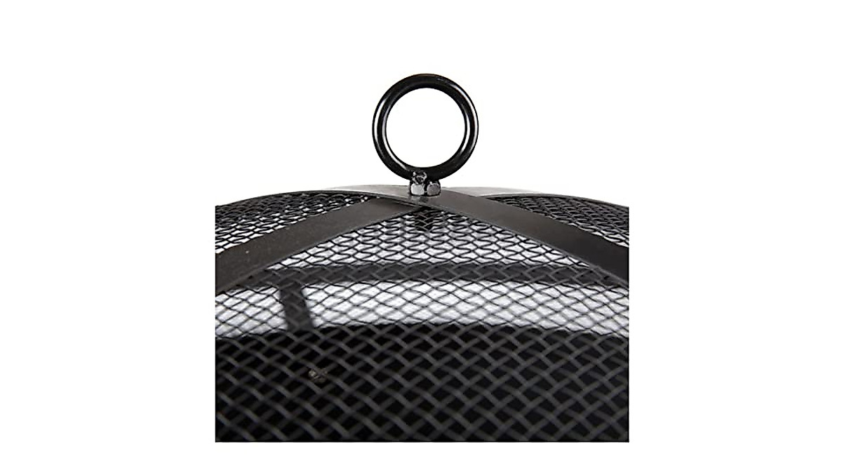 LIUXUEFE Fire Pit, Fire Bowl, wo-od Burning Fireplace, Brazier, Patio ...