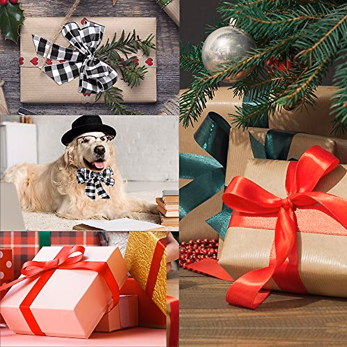 Ackitry Extended Bow Maker for Ribbon for Wreaths, Wooden Ribbon Bow Maker for Christmas Bows, Hair Bows, Corsages, Various Crafts