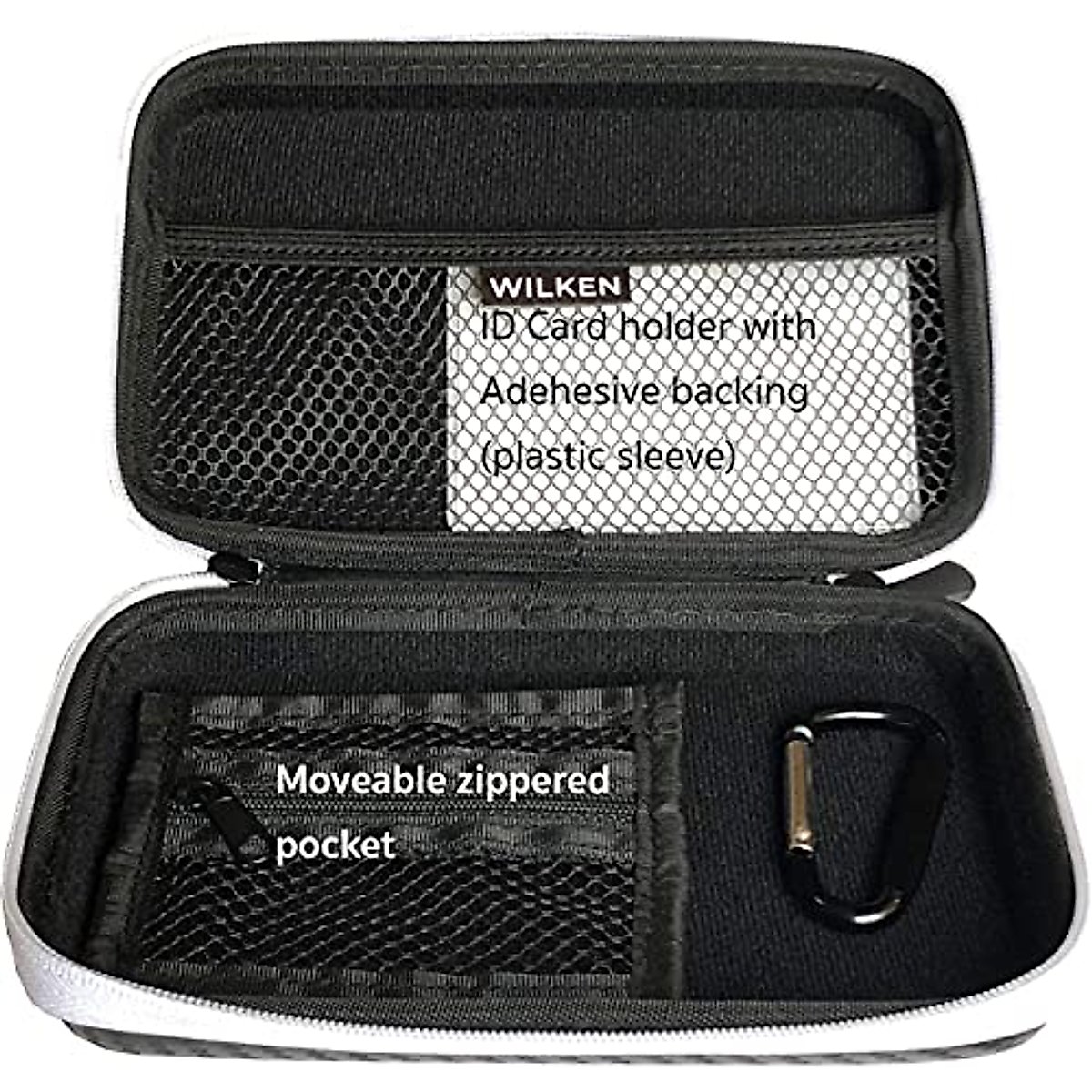 Naloxone Case for Opioid Overdose Kits | Custom Designed Hardshell Case Holds All Formulations of Naloxone | Does Not Include Naloxone (Cases Size: 7"x4.5"x 2") (Black - 10)
