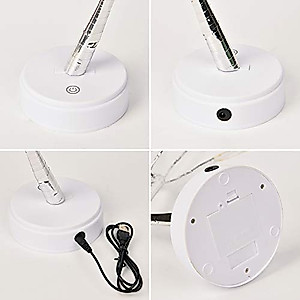 PESGUO 20" 108 LED Firefly Bonsai Tree Lights Artificial Fairy Tree USB/Battery-Powered Touch Switch White Warm Lights Tree Lamp for Bedroom Desktop Christmas Party Indoor Decoration Lights