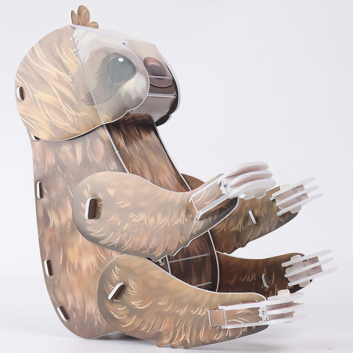 Sloth 3-D Puzzle & Book Set