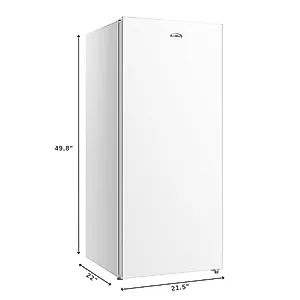 KoolMore KM-RUF-7S 7 cu. ft. Convertible Garage Ready Upright Freezer/Refrigerator in White