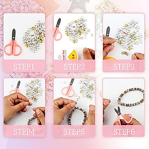 1080Pcs 8mm Round Spacer Beads, Crystal Beads, Rhinestone Beads ,Beads for Jewelry Making Necklaces, Bracelet Pendants (9 Colors-8mm)