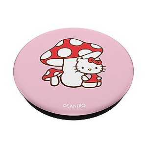 Hello Kitty Spring Mushroom PopSockets PopGrip: Swappable Grip for Phones & Tablets