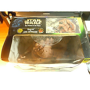 Star Wars Power of The Force Action Figure Playset - Rancor and Luke Skywalker