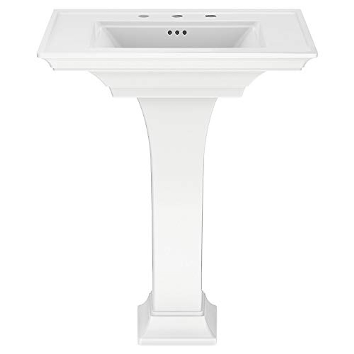 American Standard 297800.02 Town Square S Pedestal Sink-8" Centers, White