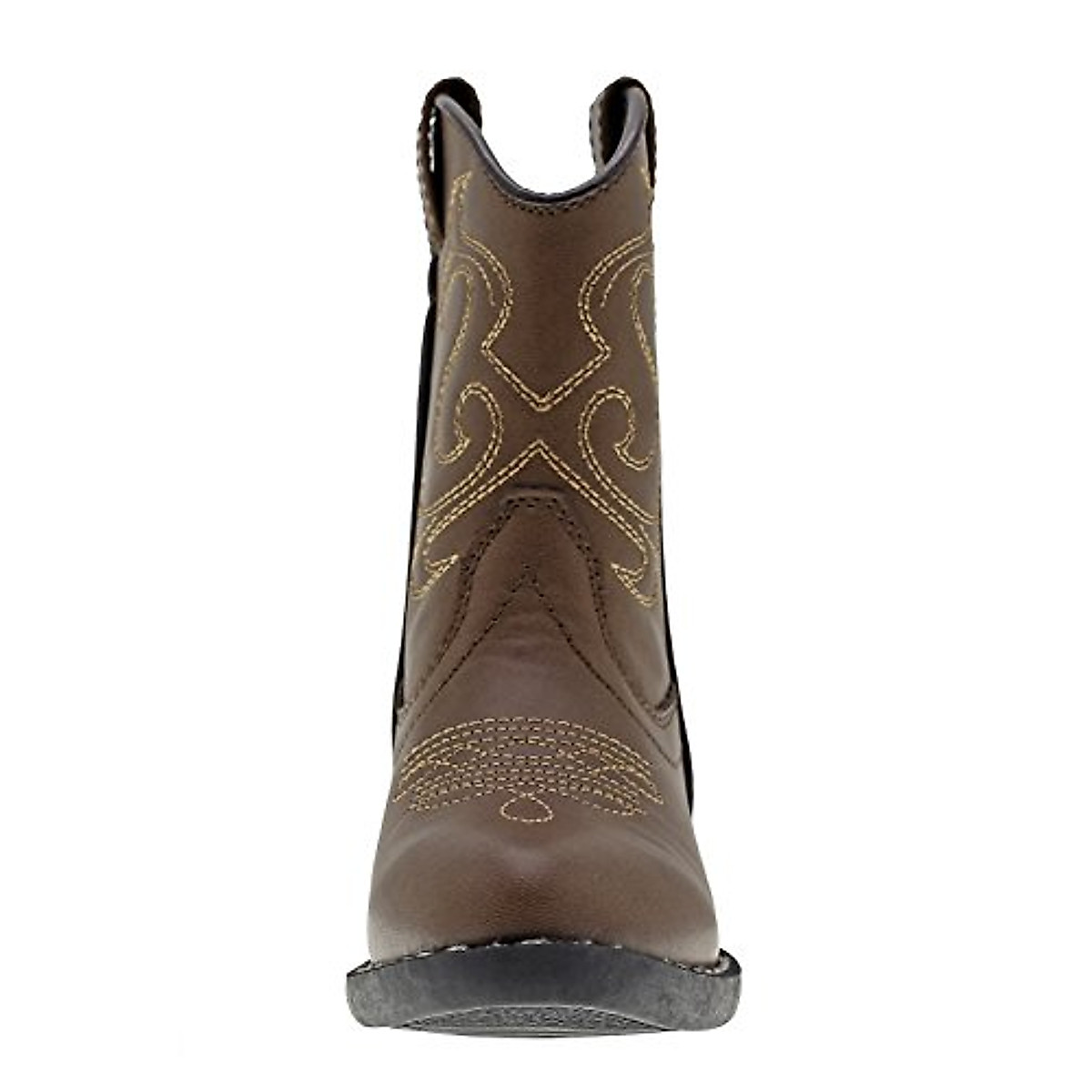 Canyon Trails Kids' Lil Cowboy Pointed Toe Classic Western Boots (Toddler/Little Kid (6 US Toddler, Brown)