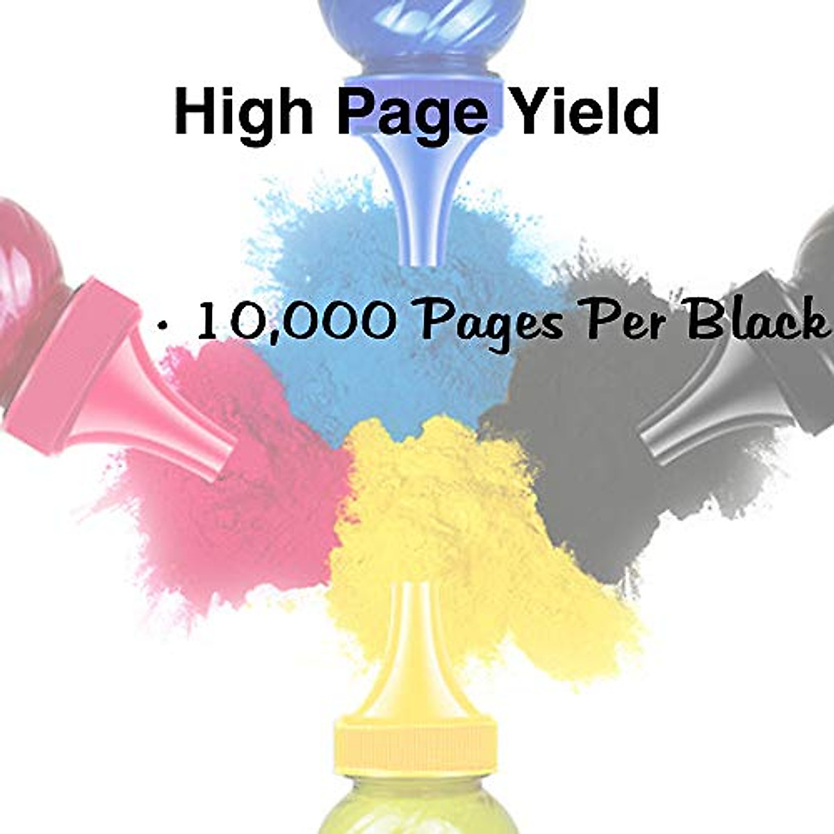 HI-Vision Compatible MLT-D206L Toner Cartridge MLTD206L D206L Replacement for Samsung SCX-5935 Series Laser Printer (206L Black 2 Value Pack)