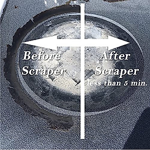 Werxrite RetraGuard Safety Razor Blade Scraper Induction Hob Glass Cooktop Stovetop & Other Hard Surface Cleaning Scraper Includes 5 Replacement Scraper Blades