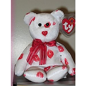 Ty Beanie Baby ~ SMOOCH the Kisses Bear ~ MINT with MINT TAGS ~ RETIRED ,#G14E6GE4R-GE 4-TEW6W209007