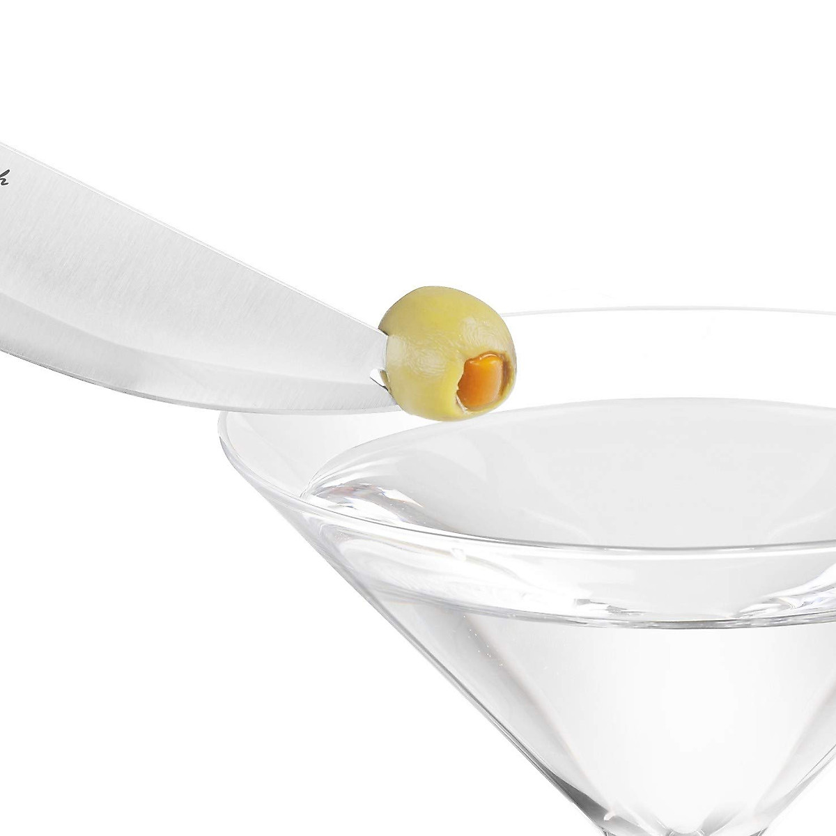 Final Touch Bar Knife & Zester Set - Multi-Function Design for Effortless Cocktail Prep - Adjacent Edge Handle, Stainless Steel Blade, Bottle Opener, and Zester Included (FTA2110)