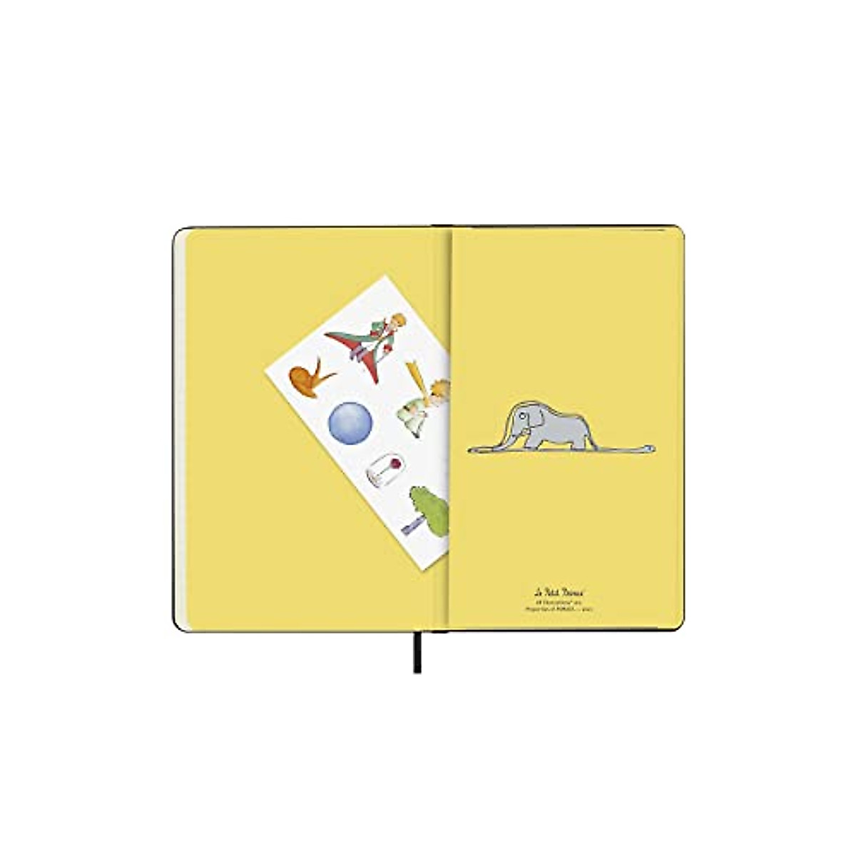 Moleskine Limited Edition Le Petit Prince, Cahier Journal, Plain/Blank & Hard Cover Notebook, Ruled/Lined, Collector's Box, Elephant