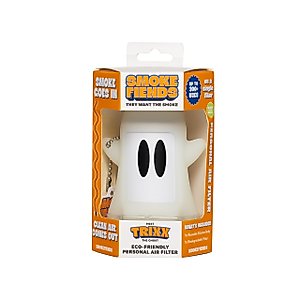 Smoke Fiends Portable & Eco-Friendly Personal Air Filter | Discreet HEPA & Carbon Filtration | Biodegradable & Up to 300+ Uses | Keychain Design for On-the-Go Freshness (Trixx)