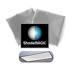 ShadeMAGIC Fluorescent Light Covers for Classroom or Office - Light Filter pack of (2); Eliminate Harsh Glare that causing Eyestrain and Head Strain. Office & Classroom Decorations. Light Diffusers