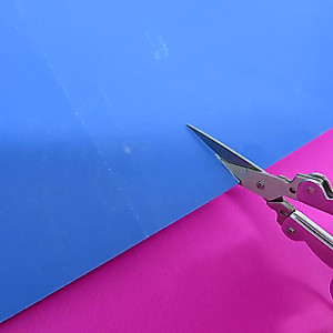 Ouyatoyu 6pcs Stainless Steel Folding Pocket Portable Foldable Mini Travel Scissors Small Scissors Paper Thread Snips Craft Cutter Pointy Sewing Yarn Cutter, Fold Up Scissors