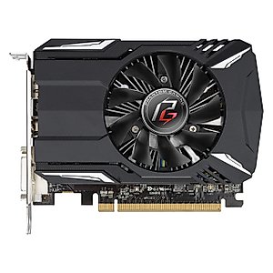 ASRock AMD Phantom Gaming Radeon RX 550 2G DisplayPort HDMI DVI GDDR5 128-bit 5120 x 2880 PCI Express x16 6000 MHz Graphics Card DirectX