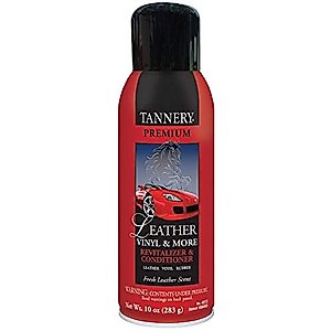 CRC 40173 Tannery Leather, Vinyl & More Revitalizer & Conditioner, 10 Wt Oz