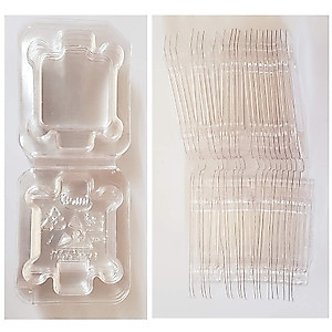 20PCS Computer CPU Case Tray Packaging Clamshell for Intel LGA775 LGA1150/1151/1155 /1156 i3 i5 i7 CPU Protector Cover