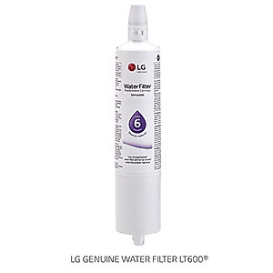 LG LT600P - 6 Month / 300 Gallon Capacity Replacement Refrigerator Water Filter (NSF42 and NSF53 5231JA2006A, 5231JA2006B, 5231JA2006F, or 5231JA2006F , White