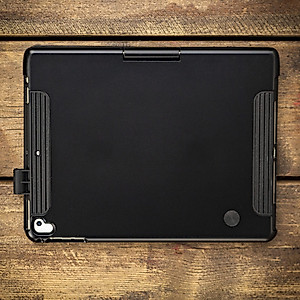 INI iPad Keyboard Case for 10.2 2021 9th 2020 8th 2019 7th, iPad Air 10.5 2019, iPad Pro 10.5 2017 - Backlit - 360 Rotatable - Wireless - iPad 9th Generation Clickable Touchpad - iPad Air 3 - Black