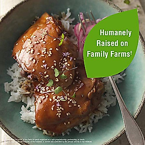 Just Bare® All Natural Fresh Chicken Thighs | Family Pack | No Antibiotics Ever | Bone-In | 2.25 LB