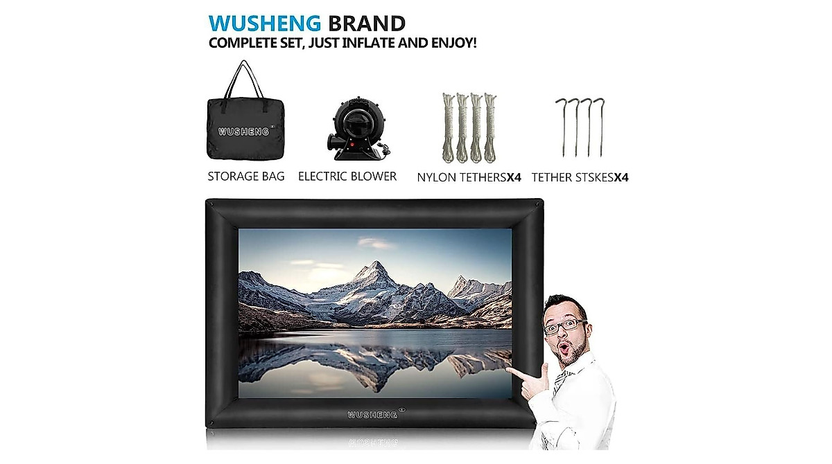 Portable Outdoor Projector Screen - Giant Inflatable Cinema