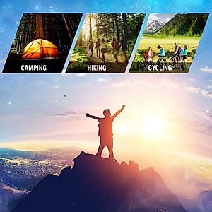 YUEDGE Men's Hiking Socks Moisture Wicking Cushioned Mens Socks Thick Tall Athletic Socks Padded Work Boot Socks For Men Size 6-9