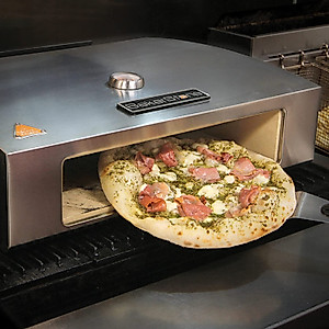 BakerStone Pizza Peel Kit Set of 3, Wood Pizza Paddle, Stainless Steel Pizza Peel and Pizza Turning Peel Turner