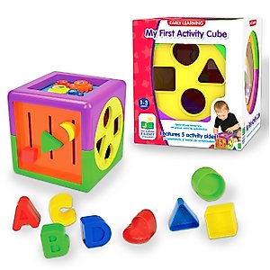 The Learning Journey Early Learning - My First Activity Cube - Baby & Toddler Toys & Gifts for Boys & Girls Ages 12 Months and Up - Award Winning Toy, Multi (160398)