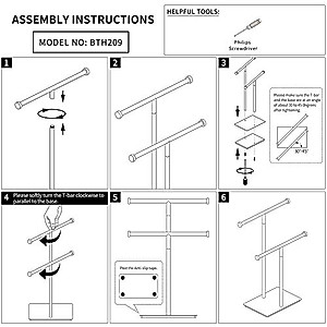 KES Hand Towel Stand for Bathroom Countertop Double-T Towel Holder Towel Rack with Square Base SUS304 Stainless Steel Brushed Finish, BTH209B-2