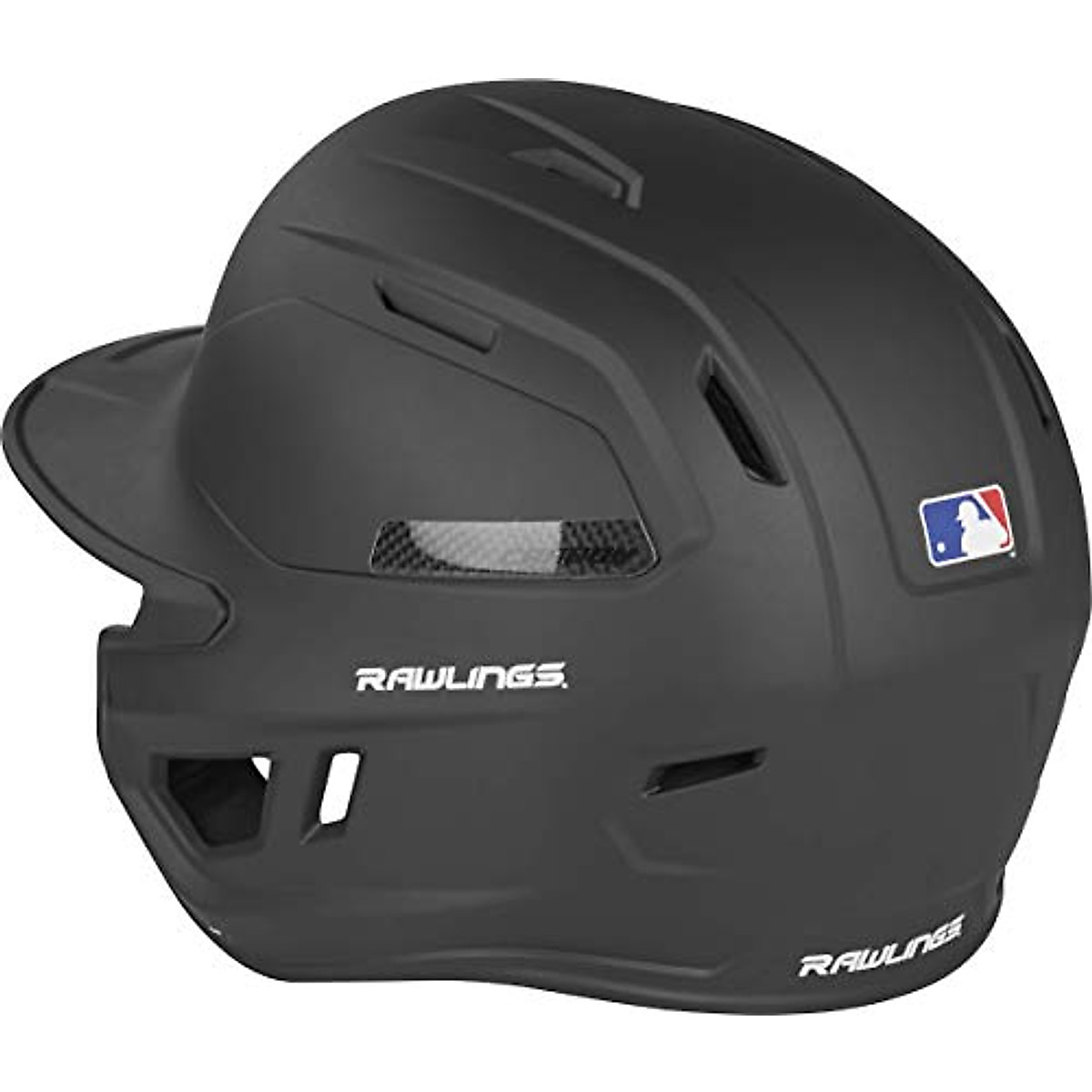 Rawlings | MACH CARBON Baseball Batting Helmet | X-Large (7 5/8" - 8") | Black