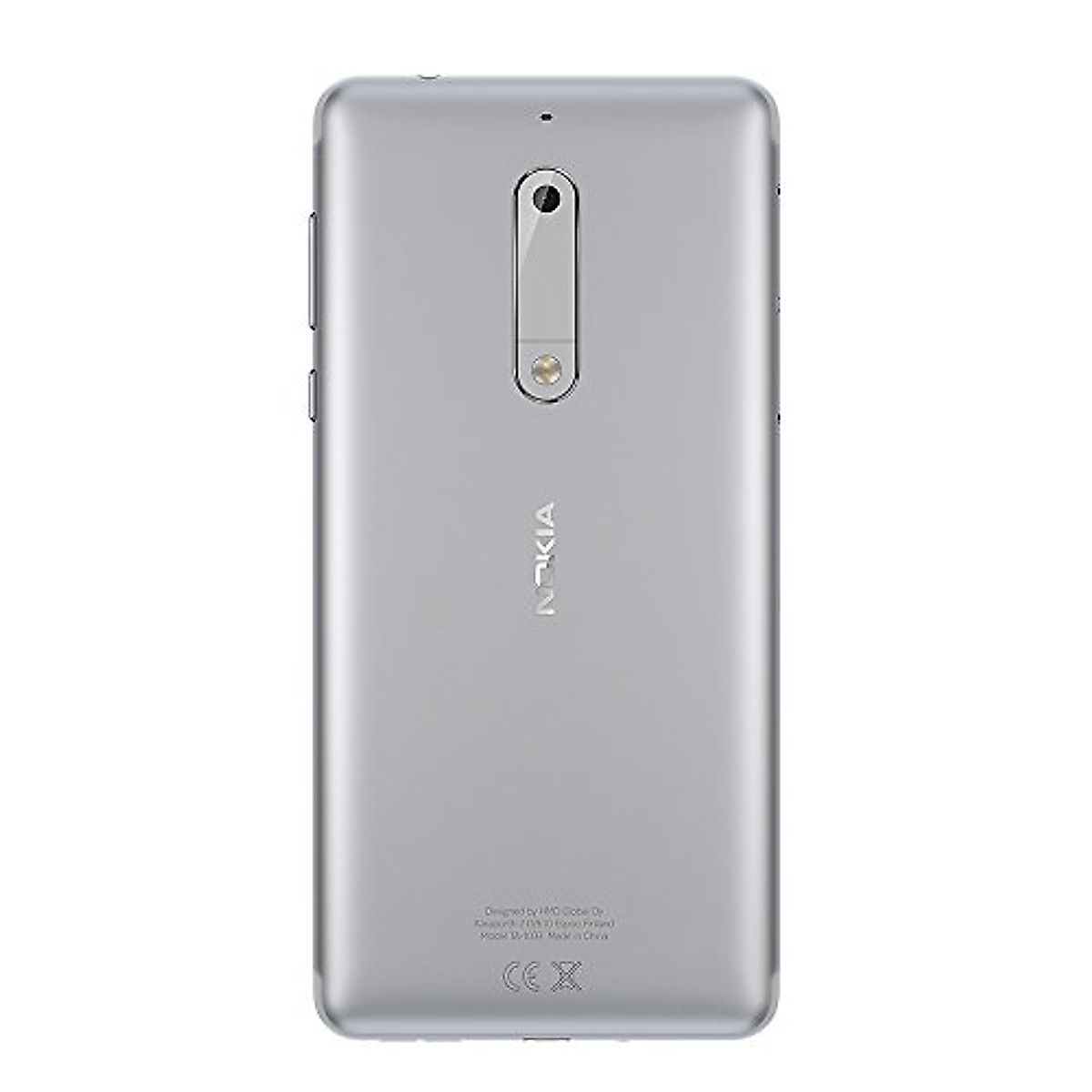 Nokia 5 (16GB, 2GB RAM) 5.2" Polarized HD Display, Android 9.0 Pie, Dual SIM GSM (AT&T/T-Mobile/MetroPCS/Cricket/Mint) Unlocked Smartphone (Silver)