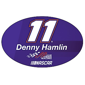 Denny Hamlin #11 NASCAR Oval Magnet