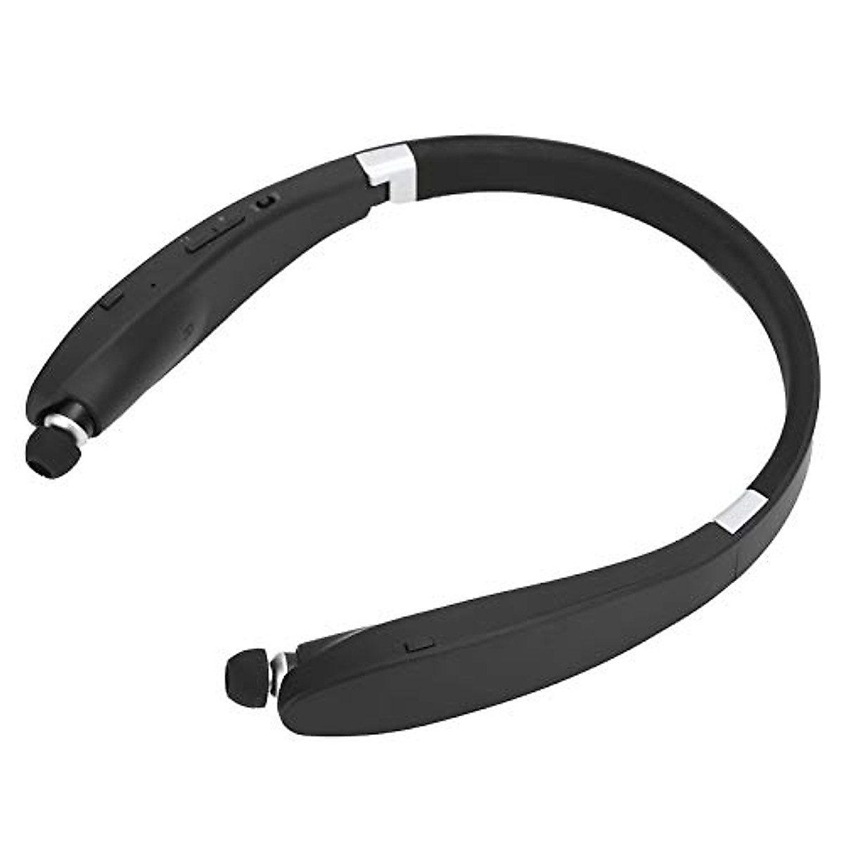 SX‑991 Bluetooth Headset, Bluetooth 5.0 Neckband Headphones Foldable Sports Earphone with Retractable Earbuds, for Home Office,Video Conference, with Carry Case