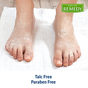 Medline Remedy Essentials Cornstarch Powder (14 oz Bottle), Fresh Scent, Talc Free, Shaker Top, Skin Care, Absorbs Sweat, Soothes, Reduces Friction & Chafing, For Adults, Feet, Groin