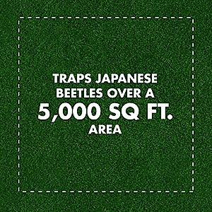 Spectracide Bag-A-Bug Japanese Beetle Trap, Dual Lure System