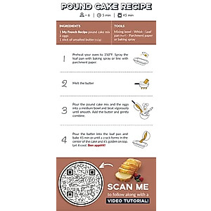 My French Recipe - Pound Cake Mix (1)