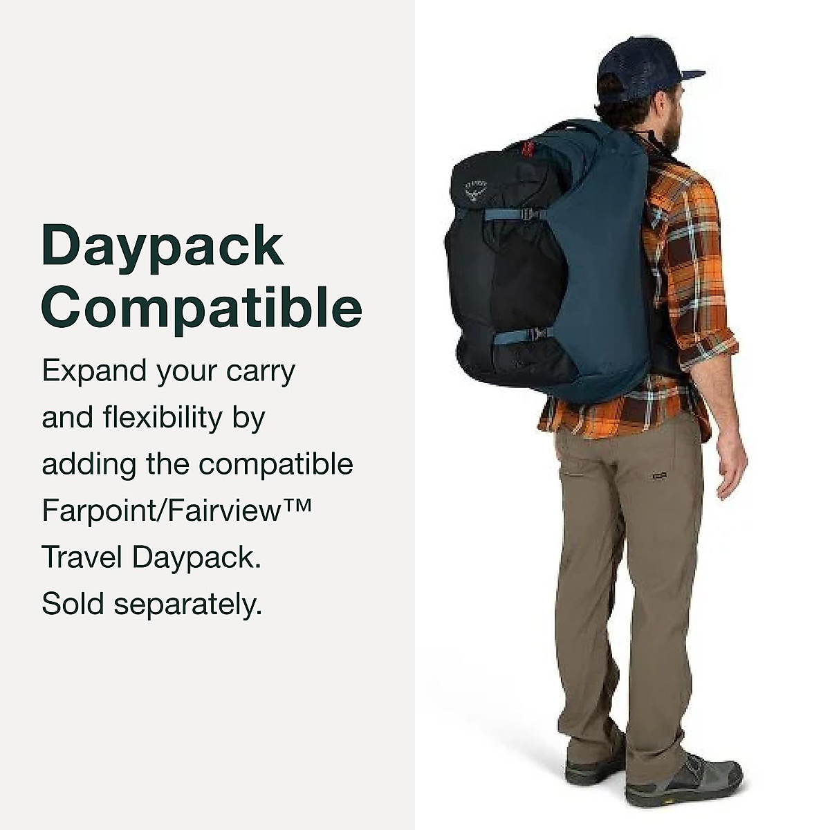 Osprey Farpoint 40 Travel Backpack, Multi, O/S