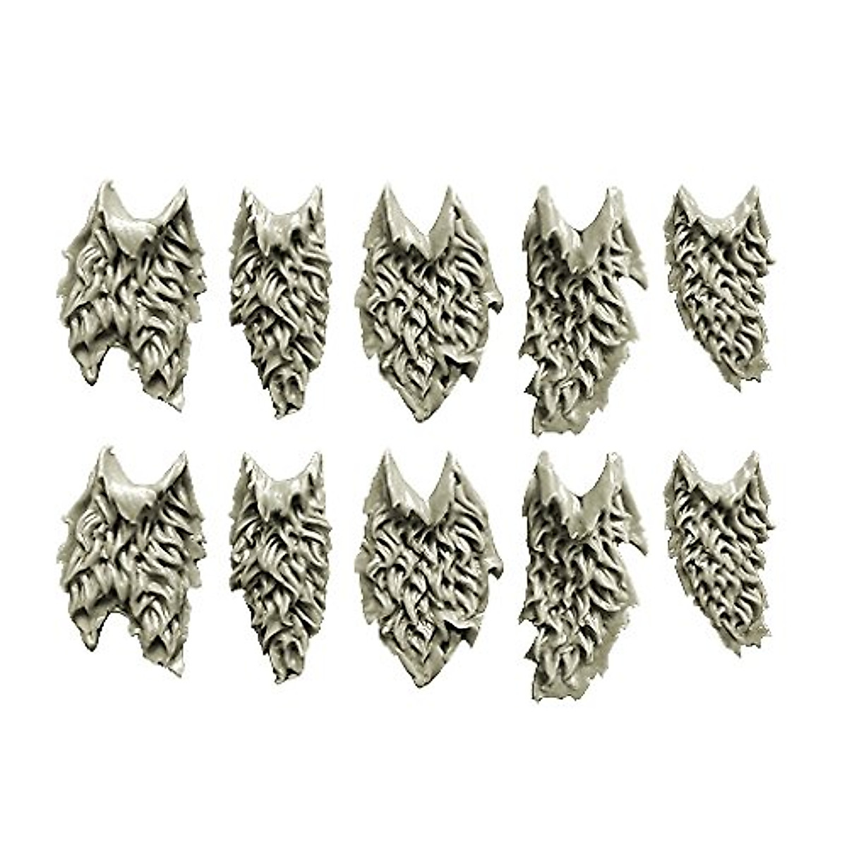 Spellcrow 28mm Wolf Space Knights Bits: Furry/Wolves Tabards