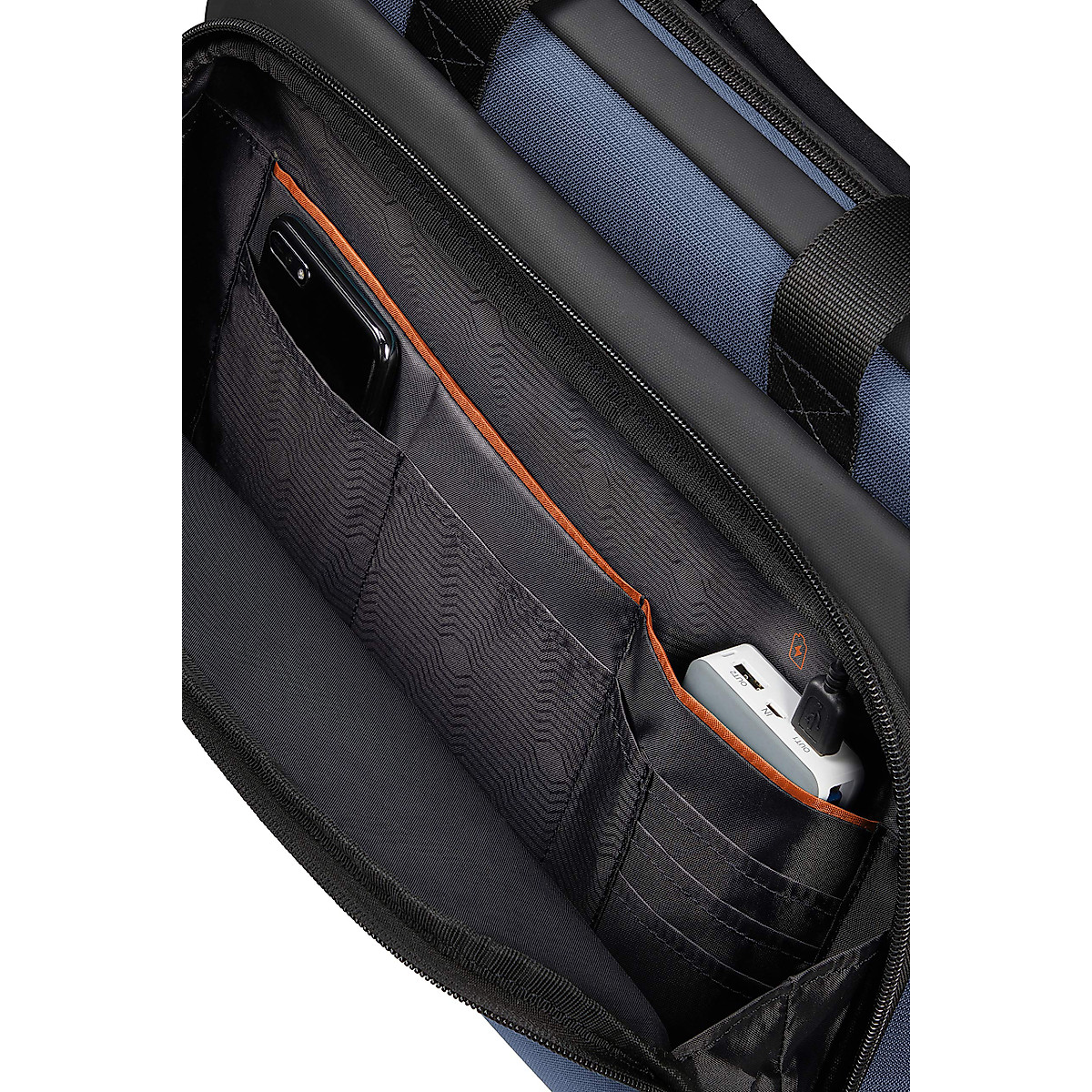 Samsonite Men's Laptop, Blue (Blue), Laptopt Briefcase 15.6" (42 cm-12.5 L)