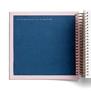 Illustrating Bible NIV - Spiral Bound Bible Journal, Pink