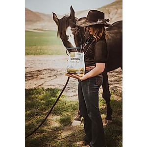 Hemptana Hemp Protein Supersnacks for Horses - Horse Treats to Support Digestive, Cognitive, & Joint Health - Improved Equine Stress Response – High Protein Horse Supplement - (4 lbs)