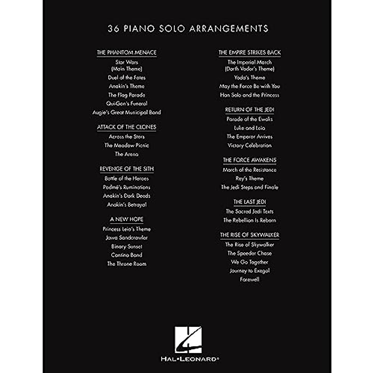 Star Wars: The Piano Anthology - Music by John Williams Featuring Themes from All Nine Films Deluxe Hardcover Edition with a foreword by Mike Matessino