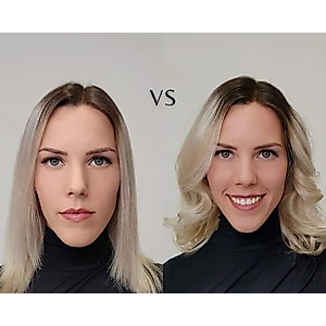 NUXARO TikTok Satin Heatless Hair Curler Headband for Long and Medium Hair Will Create Beautiful Curls the Set Includes a Curling Rod Wave with 2 Hair Ties and 1 Claw Clip (Blue)