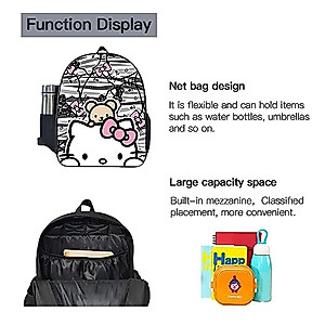 BESHT Cute Cartoon Kitty Backpack Kids Backpack Casual Bags Schoolbag For Girl Gift CAT3-One Size